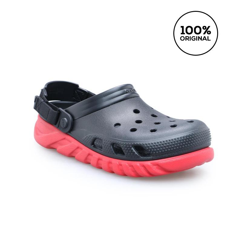 Jual Crocs Duet Max Ii Clog - Black/varsity Red [ccr2087760wq] Di ...