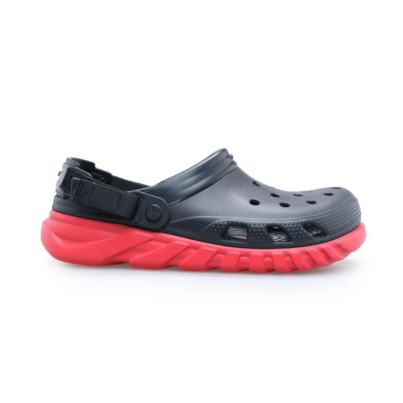 Jual Crocs Duet Max Ii Clog - Black/varsity Red [ccr2087760wq] Di ...