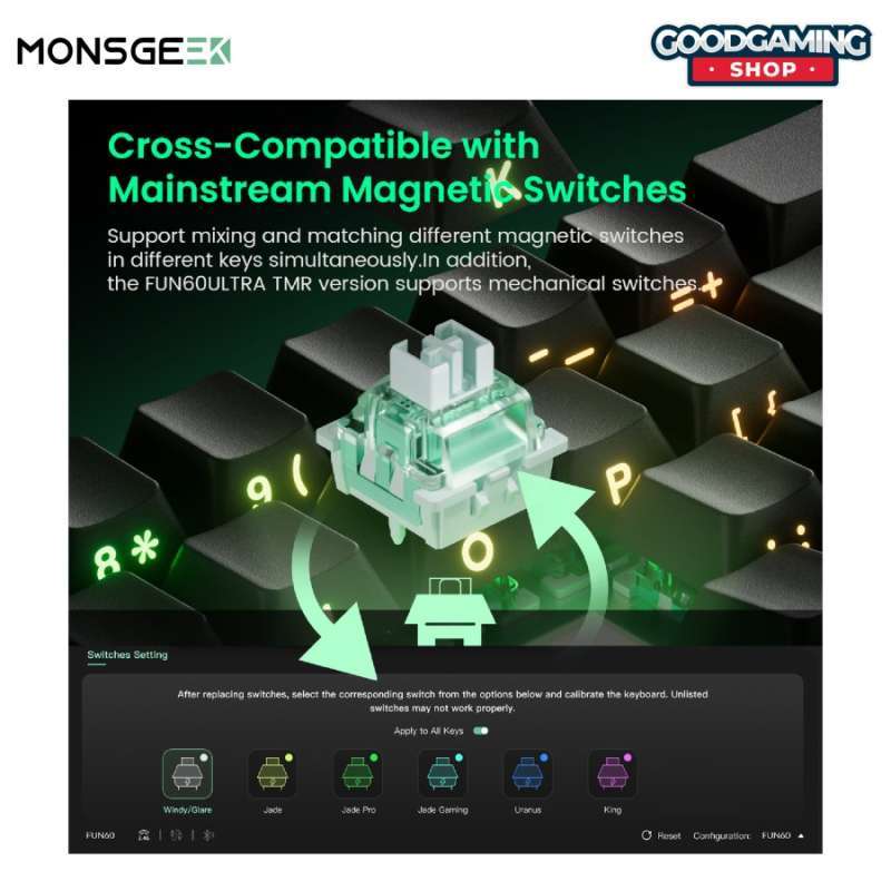 Promo Monsgeek Fun60 Pro - Fun-60 Pro / Fun60 Max - Fun-60 Max / Fun60 Ultra - Fun-60 Ultra ...