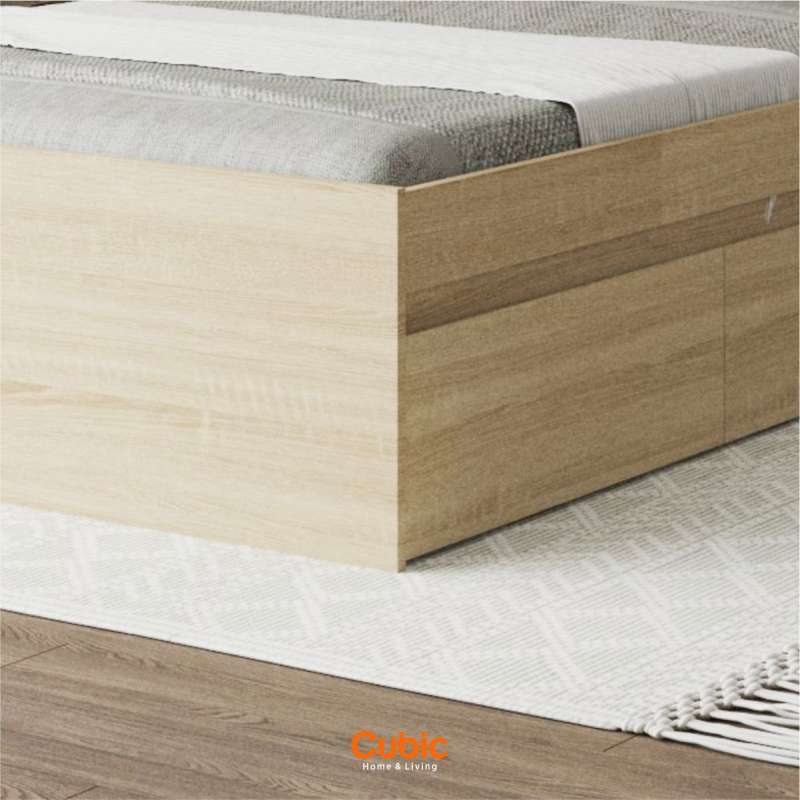 Jual Cubic Dipan Kasur Minimalis / Ranjang Tempat Tidur / Luna Hbd 120 ...
