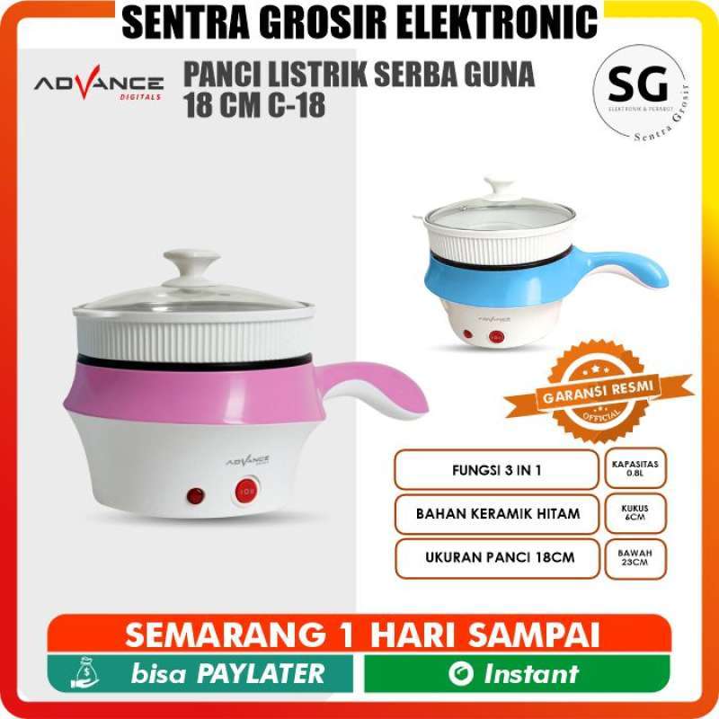 Panci Listrik Advance Garansi Resmi Indonesia 🏷️ Harga Mei 2026