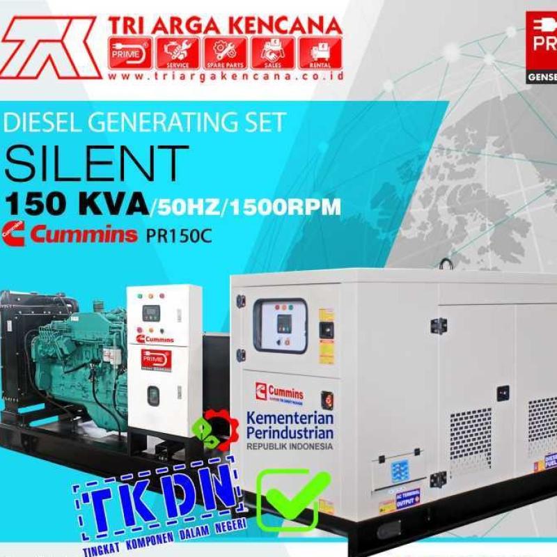 Jual Ready Stock Genset PRIME Cummins 150 KVA di Seller CV. TRI ARGA KENCANA - Pandeanlamper ...