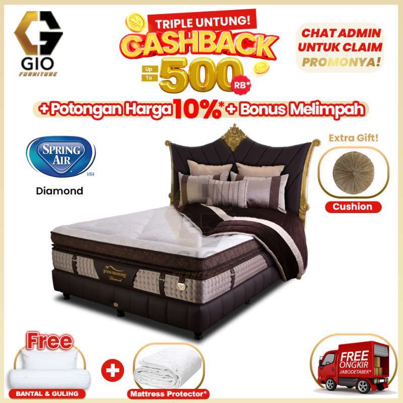Jual Kasur / Springbed Spring Air Diamond (full Set) - 100 X 200 Di ...