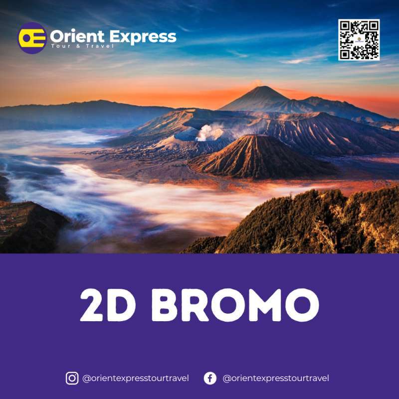 Jual 2D Bromo Tour Package di Seller Orient Express Tour Travel - Dukuh ...