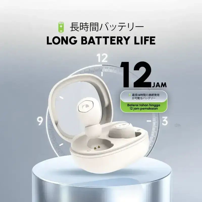 Promo Nakamichi Hue Bean Tws Earphone Full Bass Ipx4 Anti Keringat ...