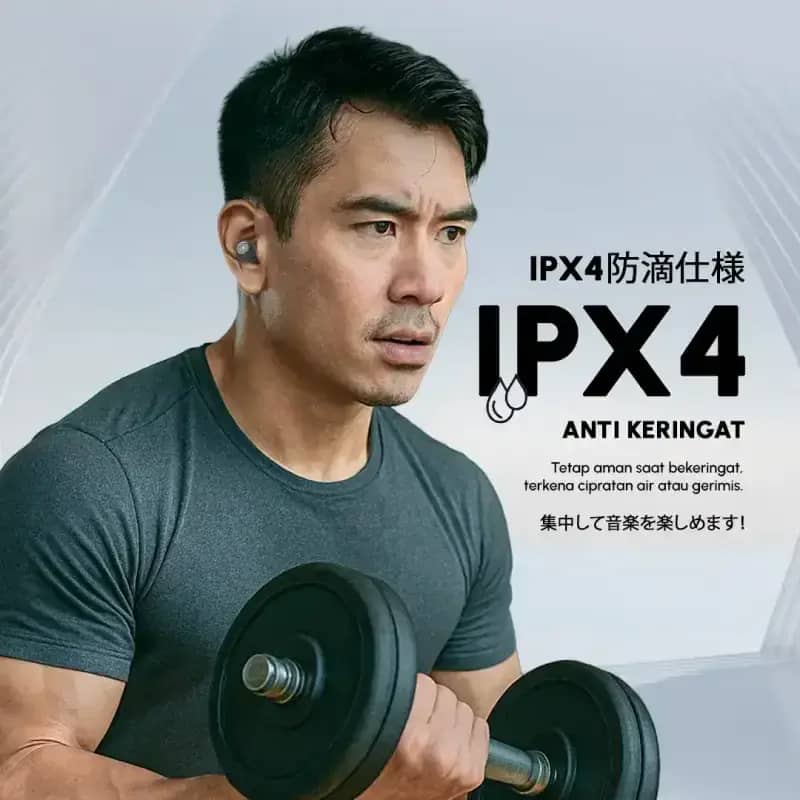 Promo Nakamichi Hue Bean Tws Earphone Full Bass Ipx4 Anti Keringat ...