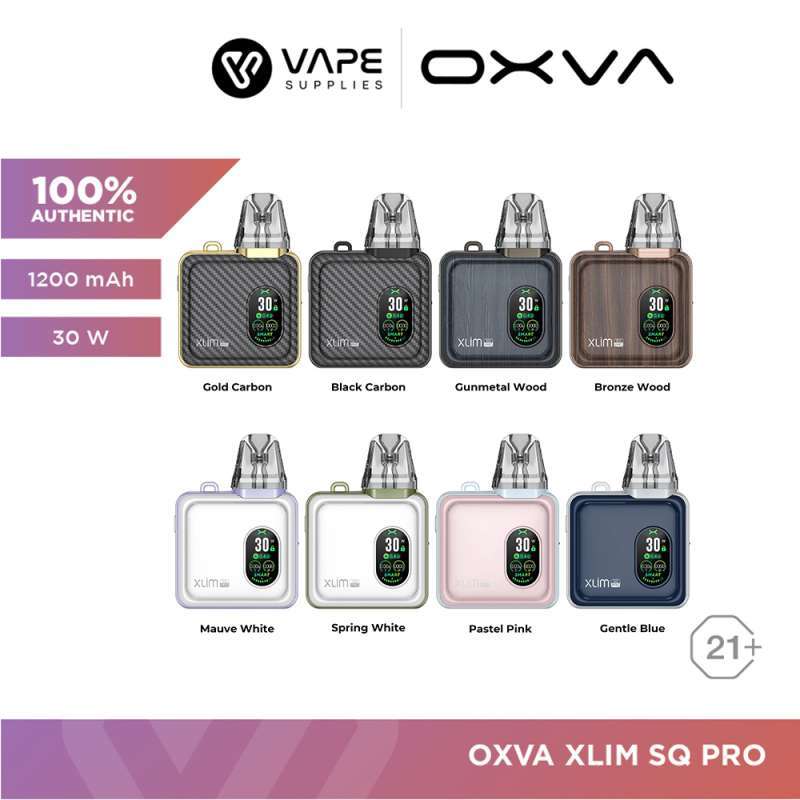 Promo Oxva Xlim Sq Pro Pod Kit 30w 1200mah Authentic Diskon 3% Di ...