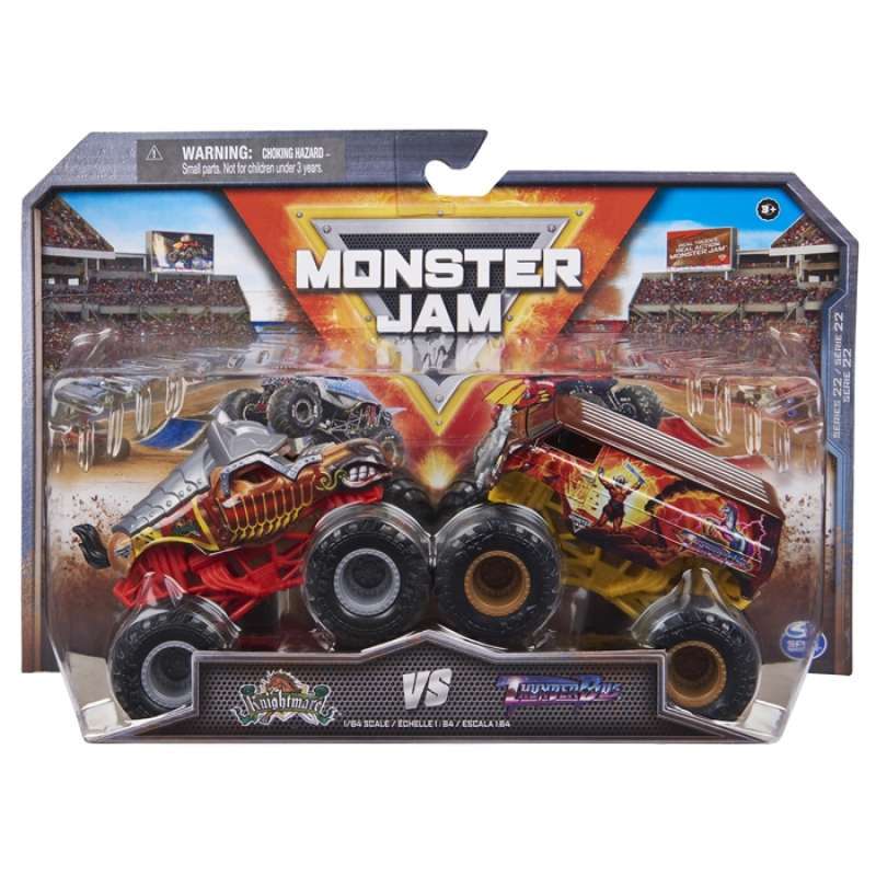 Promo Mainan Mobil Monster Jam Vehicle 2 Pack - Dragon Tempest Diskon ...