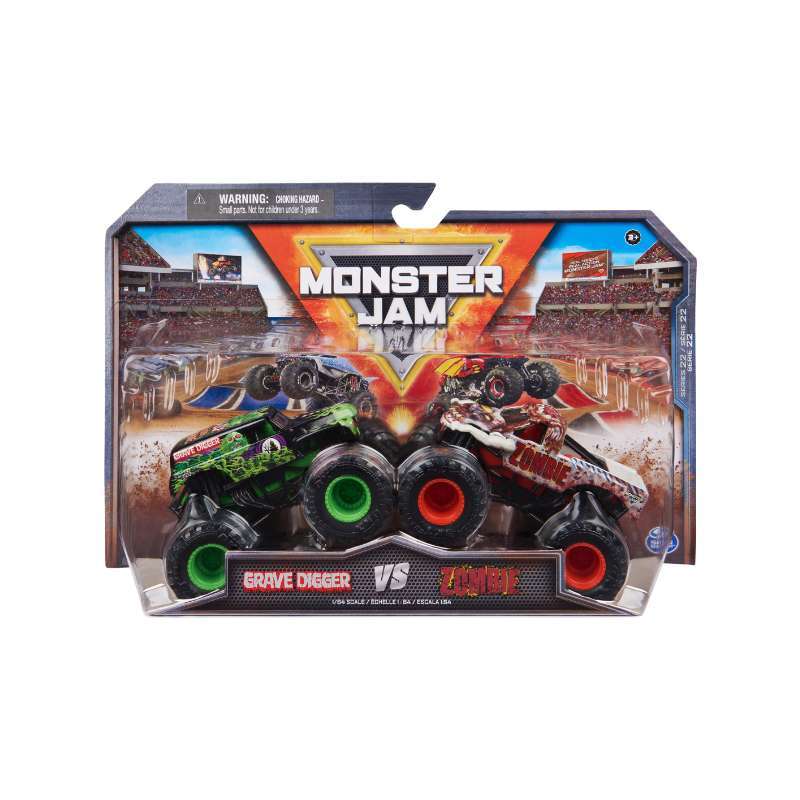 Promo Mainan Mobil Monster Jam Vehicle 2 Pack - Dragon Tempest Diskon ...