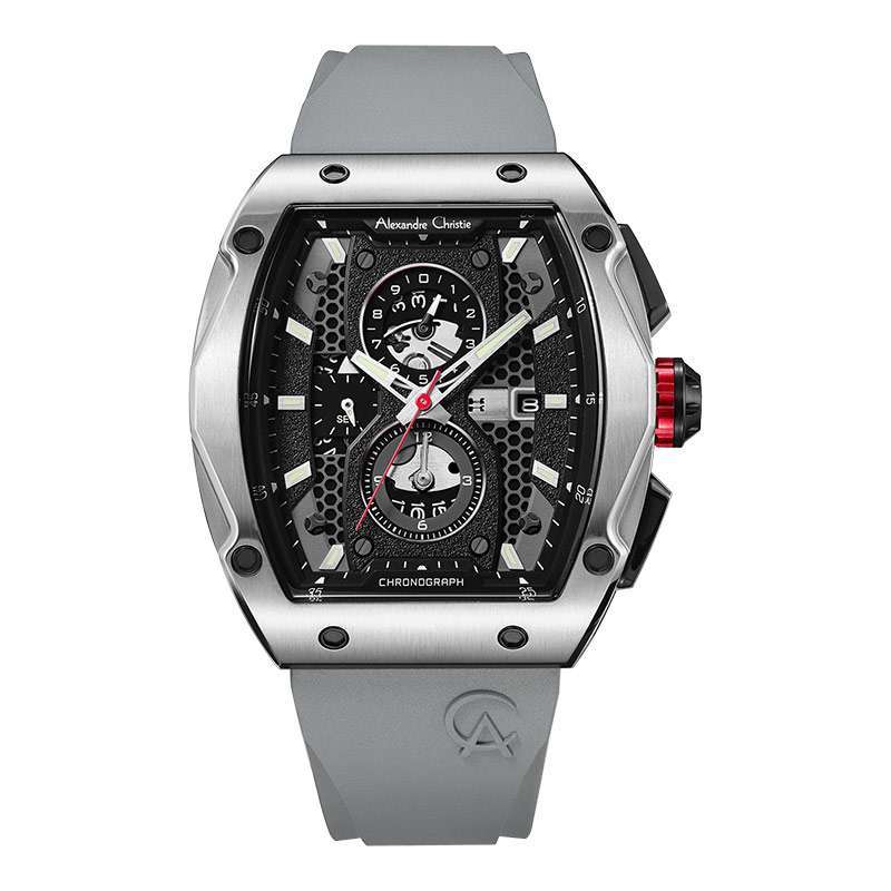 Promo Jam Tangan Pria Alexandre Christie Chronograph Ac 6608 Mc Rtbbagr ...