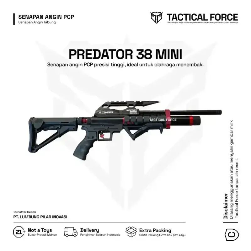 Jual Senapan Angin Pcp Predator Mini Unit Only Di Seller Tactical Force ...