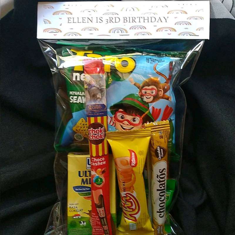 Jual Made Souvenir Bingkisan Ulang Tahun Anak Snack Susu Ultra Model ...