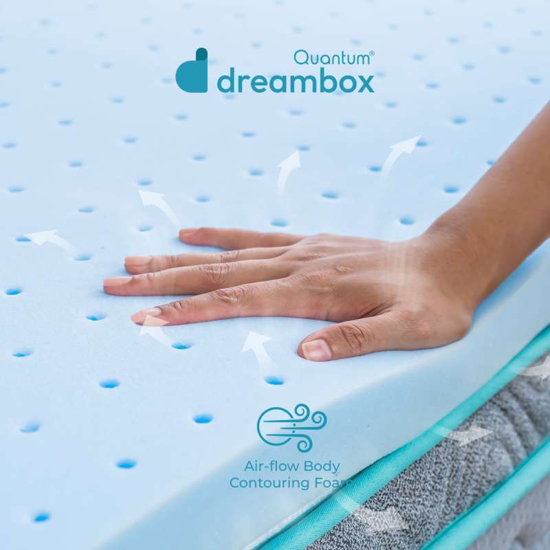 Promo Quantum Dreambox Kasur Dingin Air-cool 28cm / Cooling Mattress ...