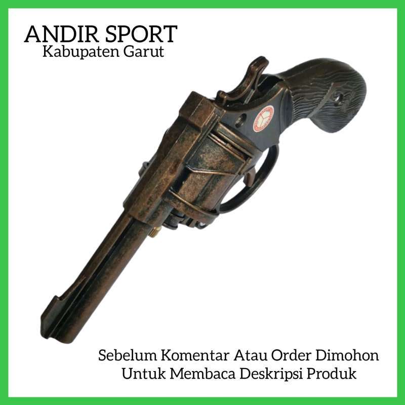 Jual A.mainan Full Metal Super Cap Gun Revolver Bull Head Bh22 (dompis ...
