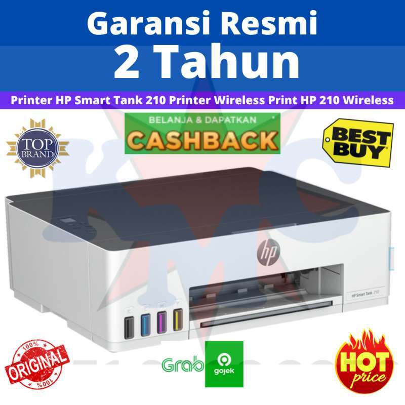 Promo Printer Hp Smart Tank 210 Print Only Wireless Diskon 5% Di Seller ...