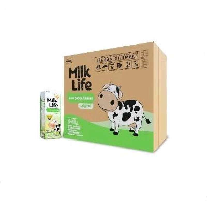Jual [ KHUSUS INSTANT / SAMEDAY ] - Milk Life UHT Lactose Free 200 ml - Susu Milklife Bebas ...