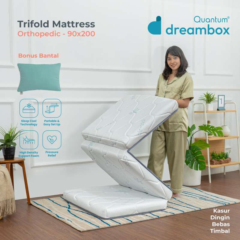 Promo Quantum Dreambox Kasur Dingin Trifold / Cooling Mattress ...
