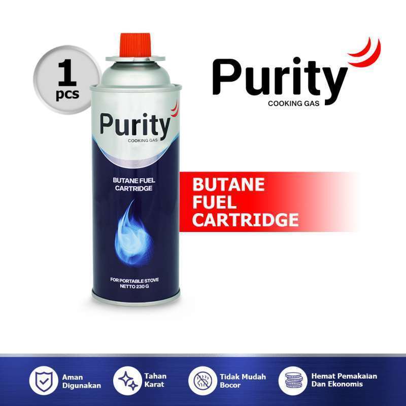 Promo Gas Portable Butane Cartidge Purity Gas Kaleng 1pcs Diskon 20% Di ...