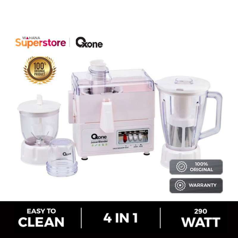 Jual OXONE 4 In 1 OX-867 Juicer Blender - Putih di Seller WAHANA SUPER Official Store - Wahana ...
