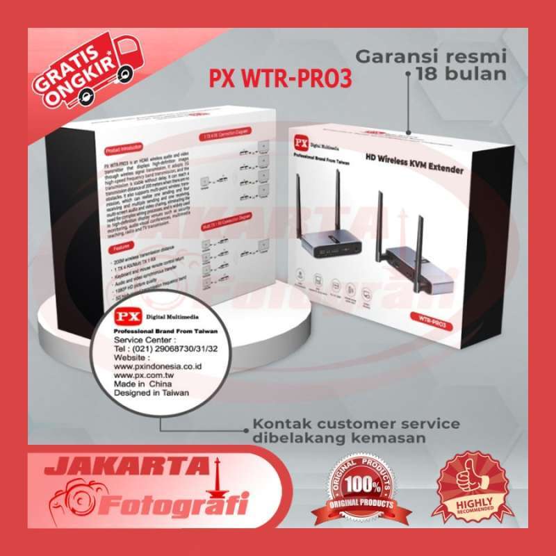 Jual Px Wtr-pro3 Wireless Hdmi Extender Audio Video Transmitter ...