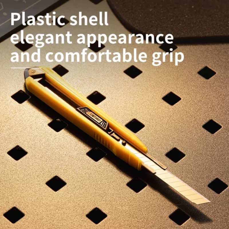 Promo Deli Cutter Pisau Baja 9mm Sk4 Sistem Kunci Otomatis Perkakas ...