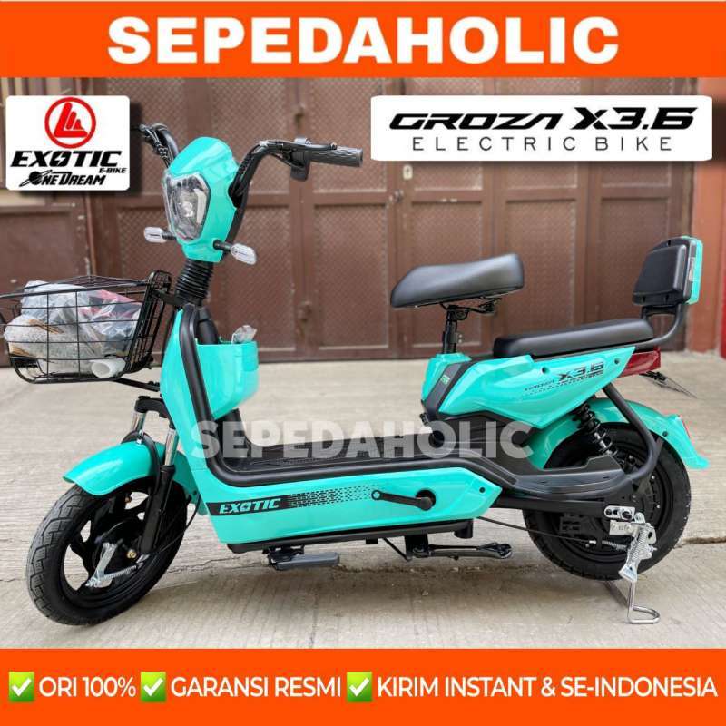 Jual Sepeda Listrik Exotic X 3 5 Original Terbaru - Harga Promo Murah ...