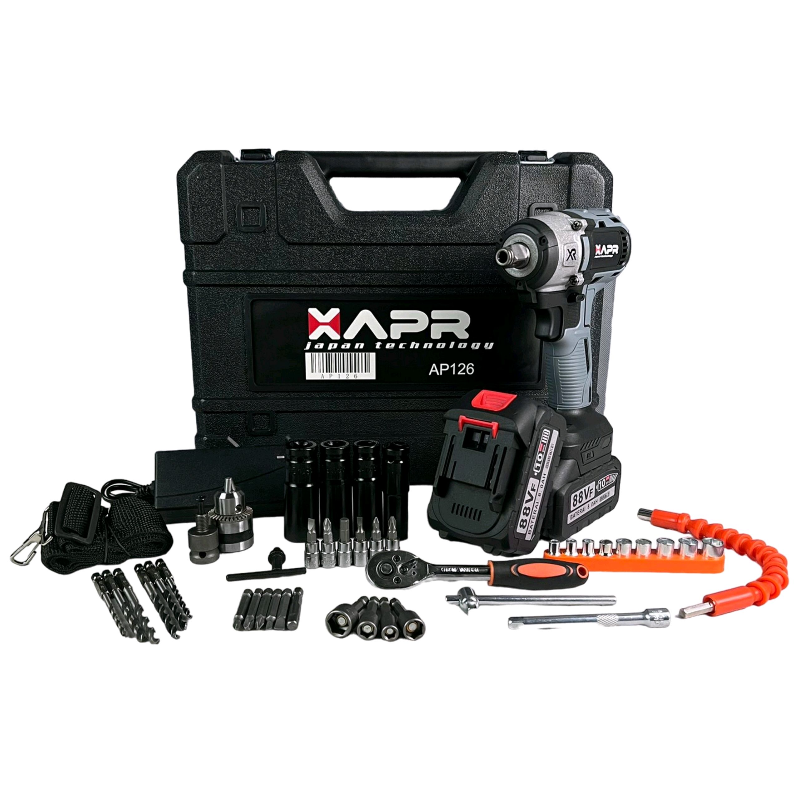 Promo Apr Impact Wrench 500nm 88v Pembuka Baut Roda Mobil Motor Cvt ...