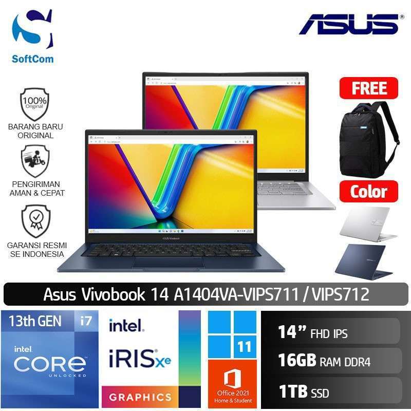 Jual Notebook Asus Vivobook Core I7 Original Murah Harga Diskon Juli 2024 Blibli