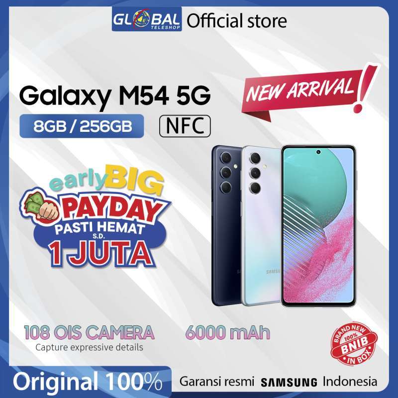 Samsung Galaxy M54 5G - Harga & Spesifikasi Terbaru Juli 2024 | Blibli