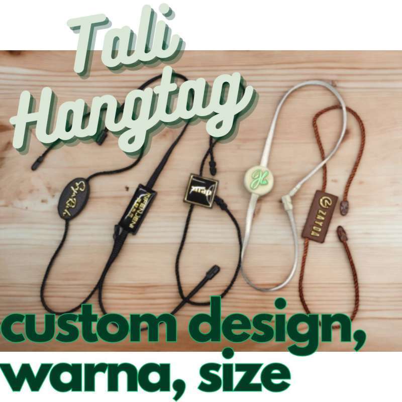 Jual Custom Tali Hangtag Ulir Nylon Satin Tali Tag Baju Di Seller ...