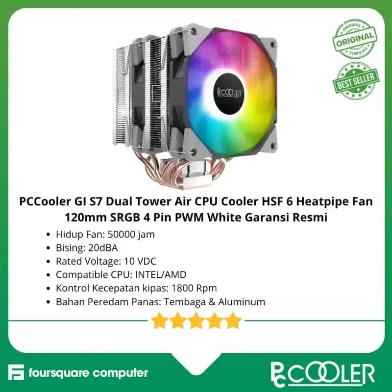 Daftar Harga Fan Cooler Hsf 🔥 Original & Spesifikasi Lengkap Juni 2026