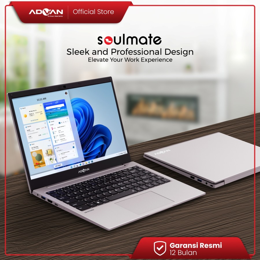Promo Advan Soulmate 1405-sg14s01a Intel Celeron N4020-4gb-128gb-14 Hd ...