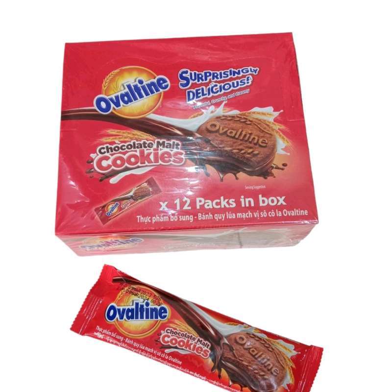 Jual Ovaltine Chocolate Malt Cookies - Pack Di Seller Food And Such ...
