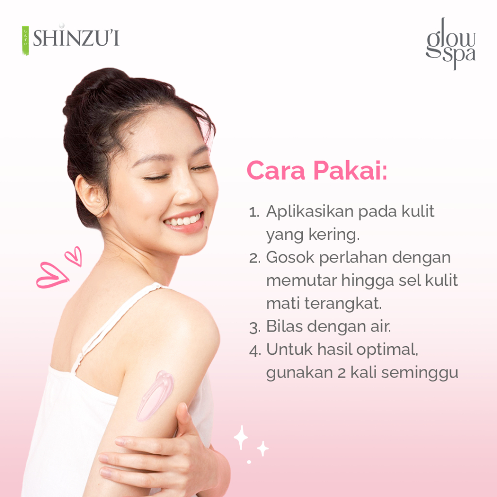 Promo Shinzu'i Glow Spa Ichigo Exfoliating Gel [260 mL] Diskon 26% di ...