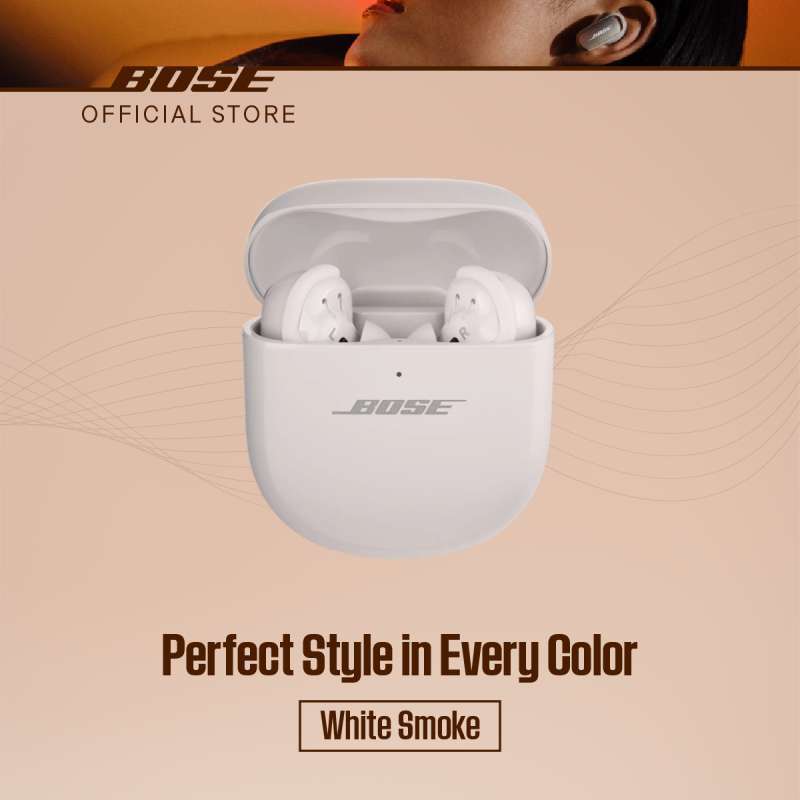 Promo Bose Quietcomfort Ultra Earbuds Anc Noise Cancelling Tws Earphone - White Smoke Diskon 10% ...
