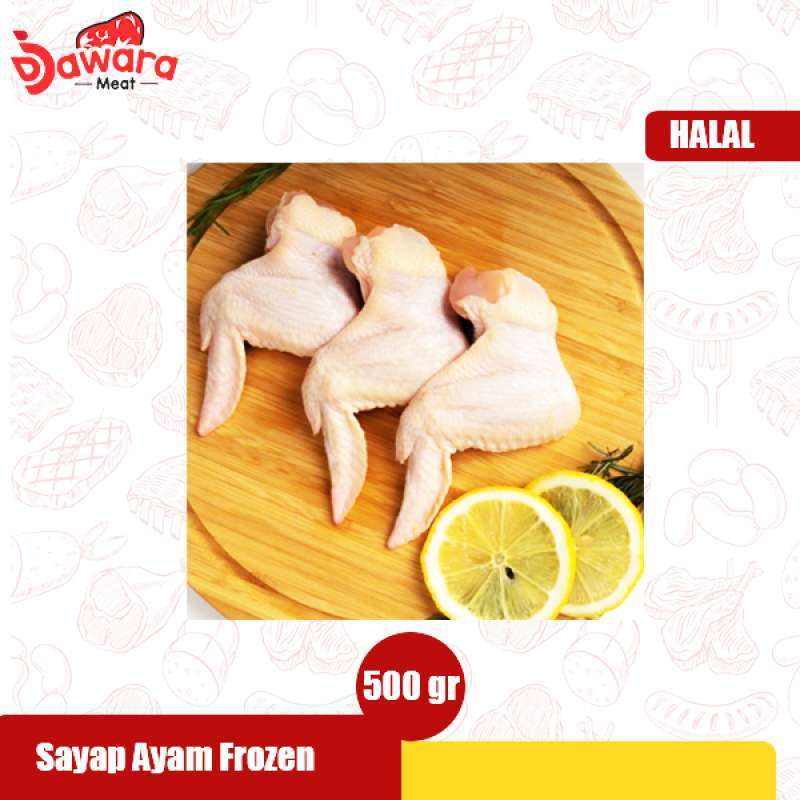 Promo Sayap Ayam Frozen 500gr Diskon 15% di Seller Toko Daging Dharma ...