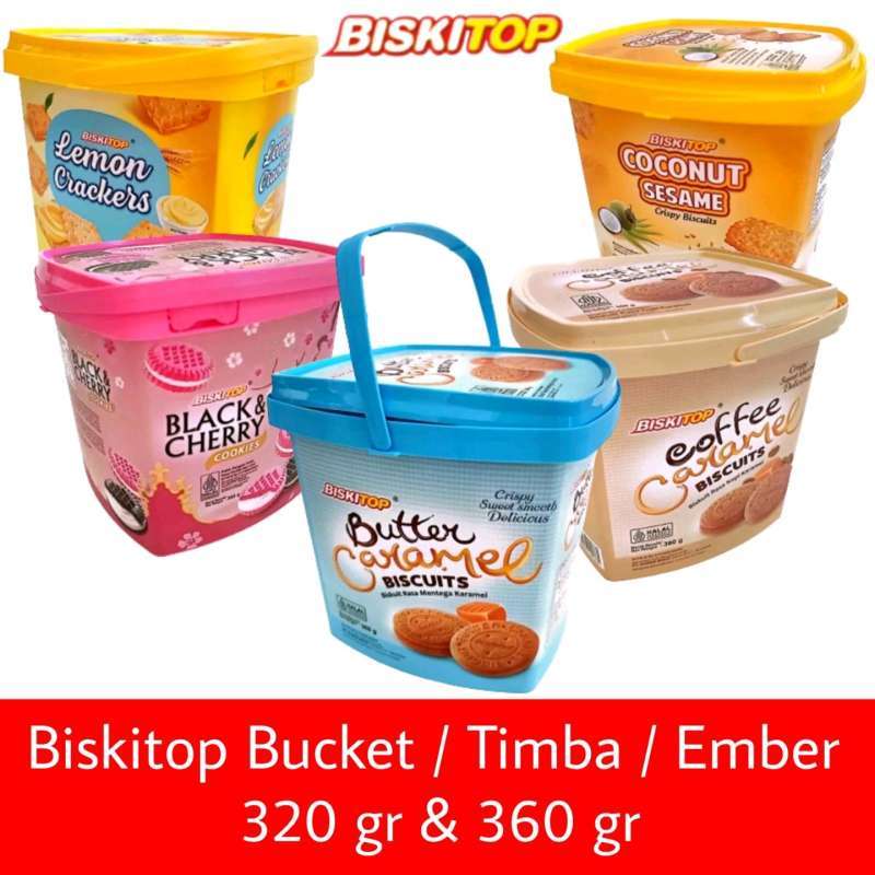 Jual Biskitop Flower Chocochip Assorted Coffee Caramel Coconut Butter ...
