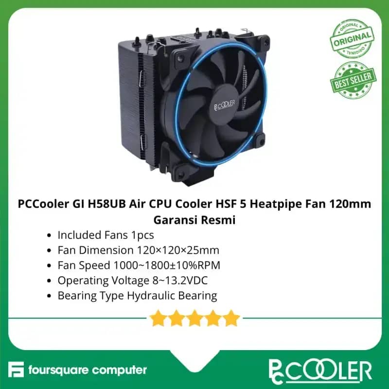 Daftar Harga Fan Cooler Hsf 🔥 Original & Spesifikasi Lengkap Juni 2026