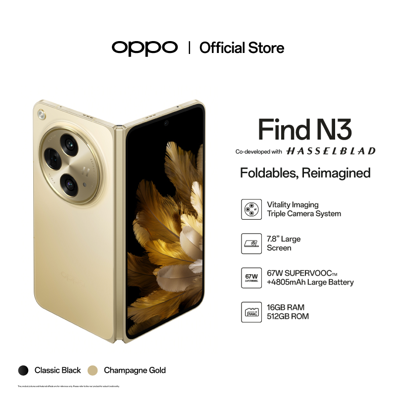 Jual OPPO FIND N3 FOLD di Seller OPPO Brand Store SBS - OS Botani ...