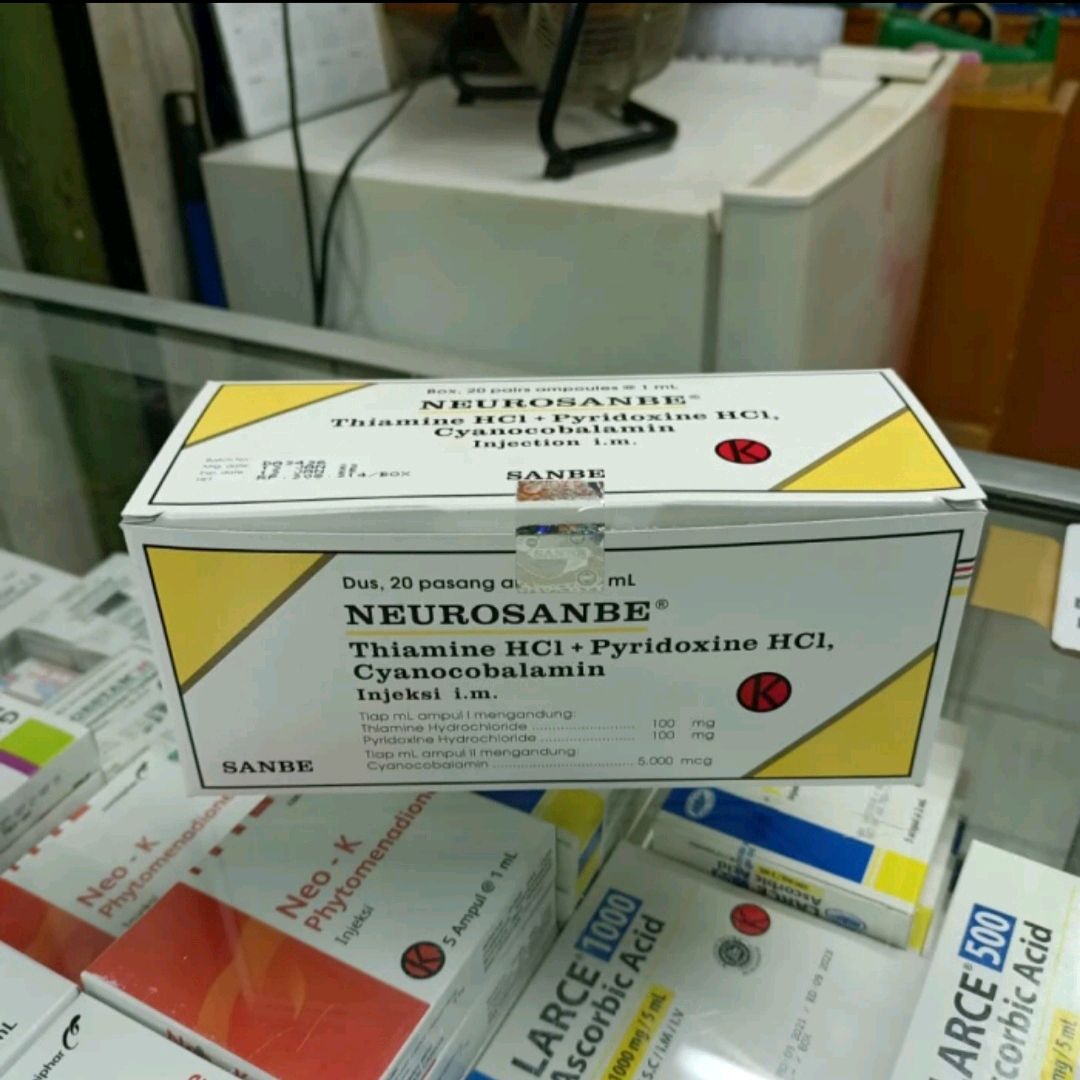 Jual Neurosanbe Injeksi Per Box Isi 20 Pasang Di Seller Apotek Balanak ...