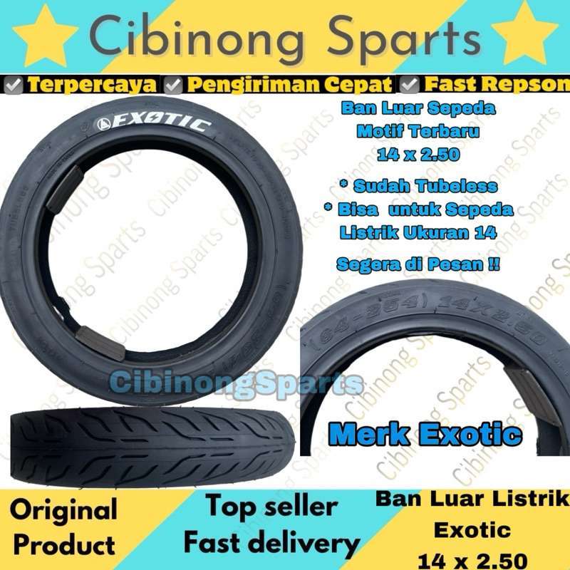 Jual Ban Sepeda Listrik Exotic Original Terbaru - Harga Promo Murah ...