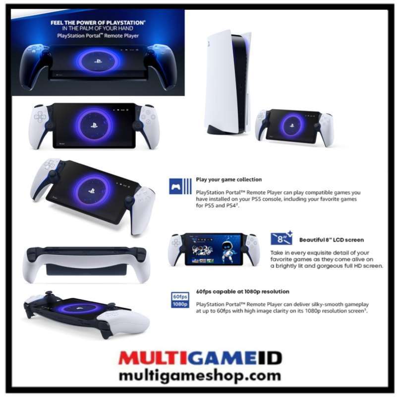 Promo Sony Playstation Portal Remote Player For Play Station 5 Diskon ...