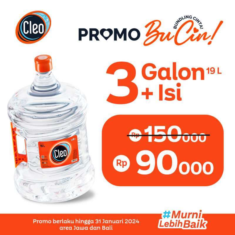 Jual Galon Cleo Kecil Termurah Harga Grosir Terupdate Hari Ini Blibli