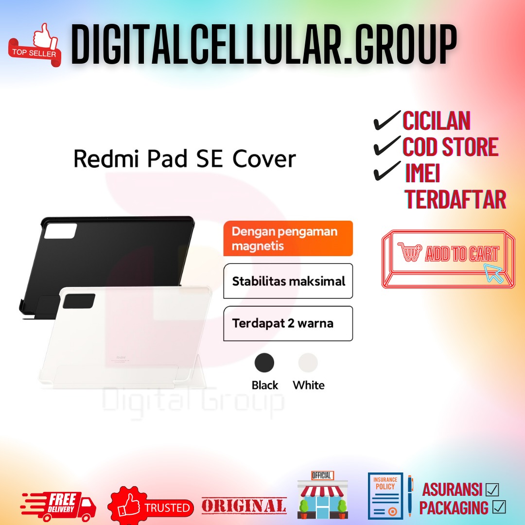 Promo Xiaomi Redmi Pad Se Cover Diskon 2% Di Seller ...