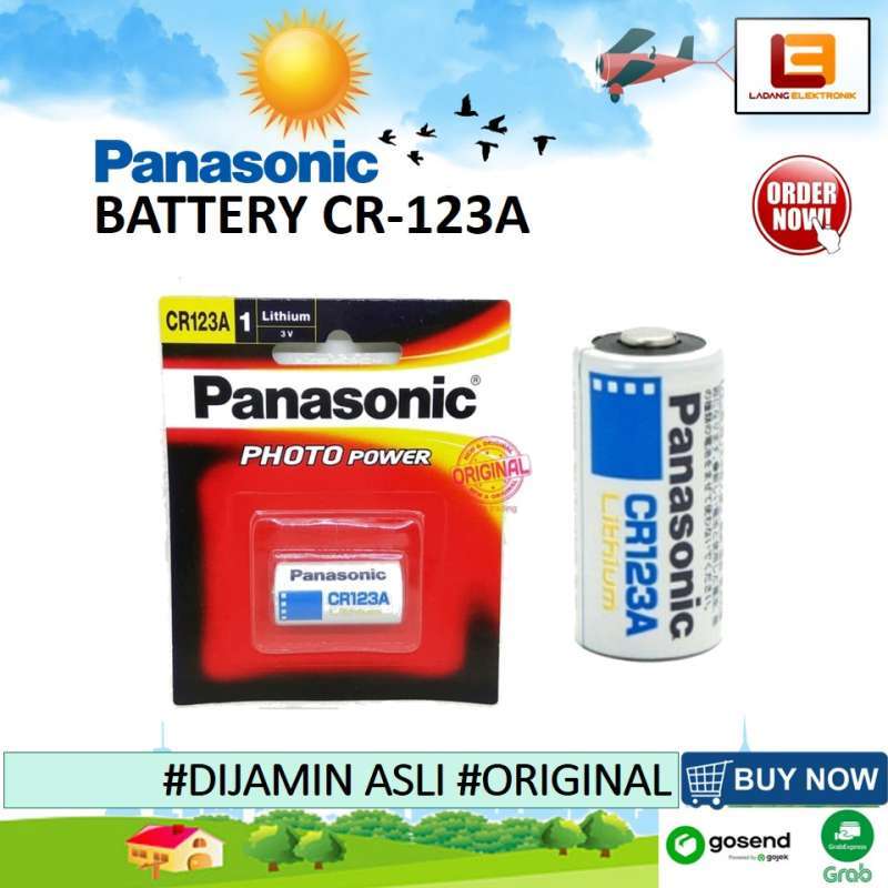 Jual Panasonic CR123A Lithium Cylindrical Battery di Seller Ladang - Cipete Utara, Kota Jakarta ...