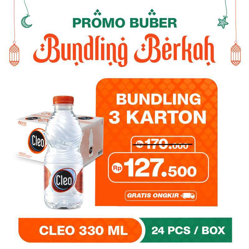 Jual Cleo Botol 330 Ml Termurah - Harga Grosir Terupdate Hari Ini | Blibli
