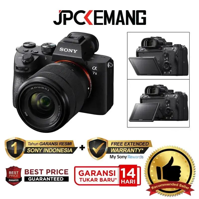 Daftar Harga Sony Alpha 7 Iii 💯 Original & Spesifikasi Lengkap Mei 2026