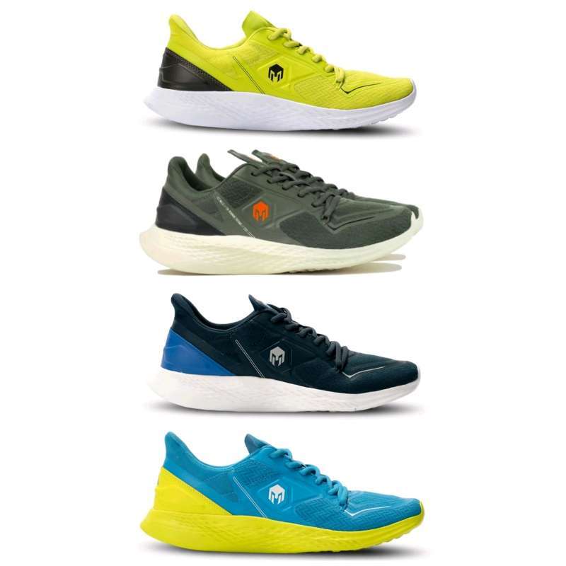 Jual SEPATU LARI RUNNING MILLS TREXIMO OMEGA NEW colours - NEON GREEN ...