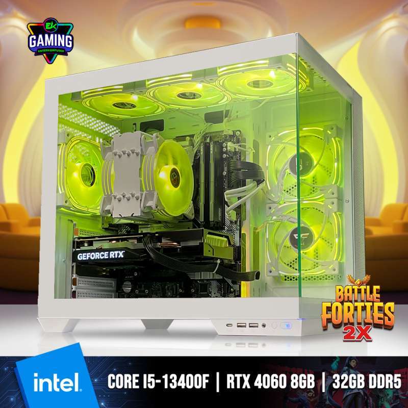 Promo Pc Rakitan Ek Gaming Battleforties 2x - I5 Rtx 4060 Enter ...