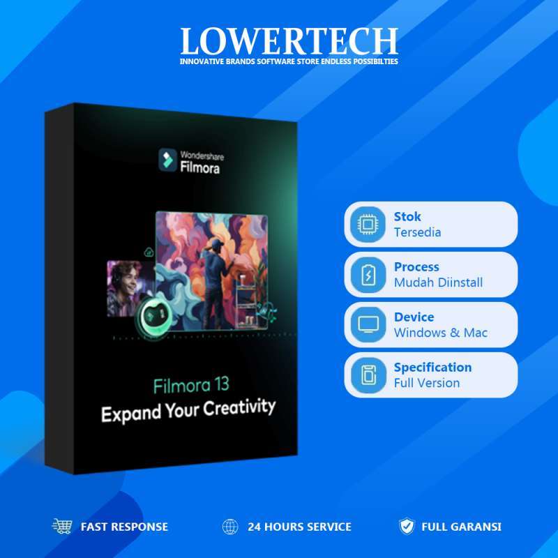 Jual Filmora 13 Ai Powered Video Editing (full Version, No Trial ...